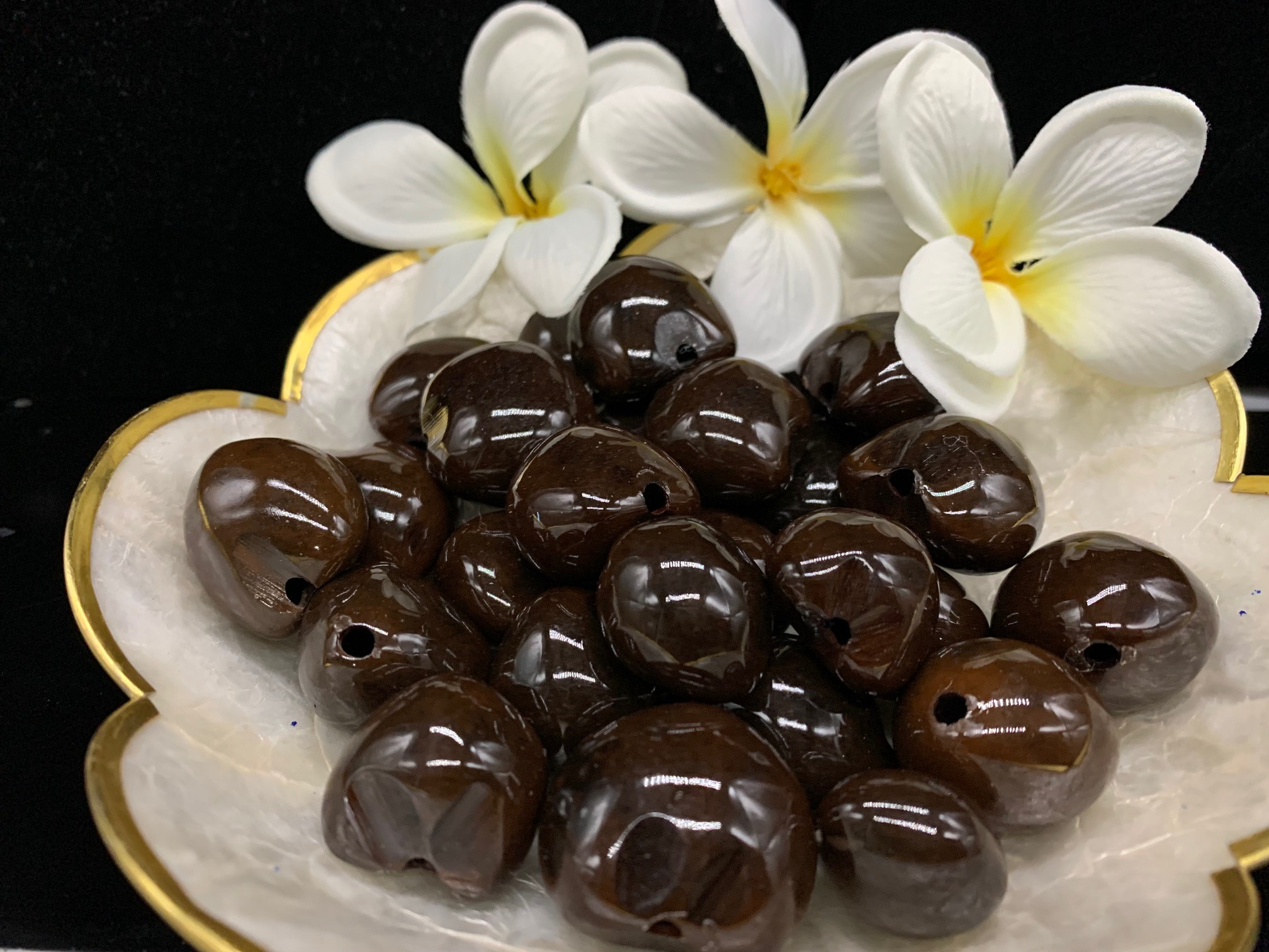 LOOSE Kukui Nuts Hawaiian Kukui Nuts Loose for Lei Making and - Etsy