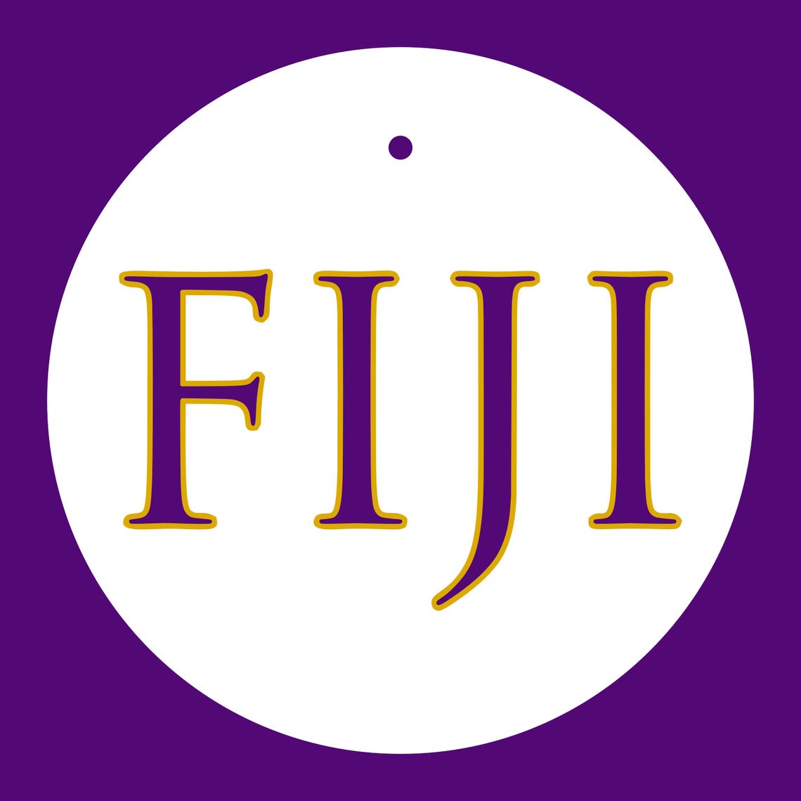 Phi Gamma Delta Fraternity Christmas Ornaments in Official ΦΓΔ Colors ...