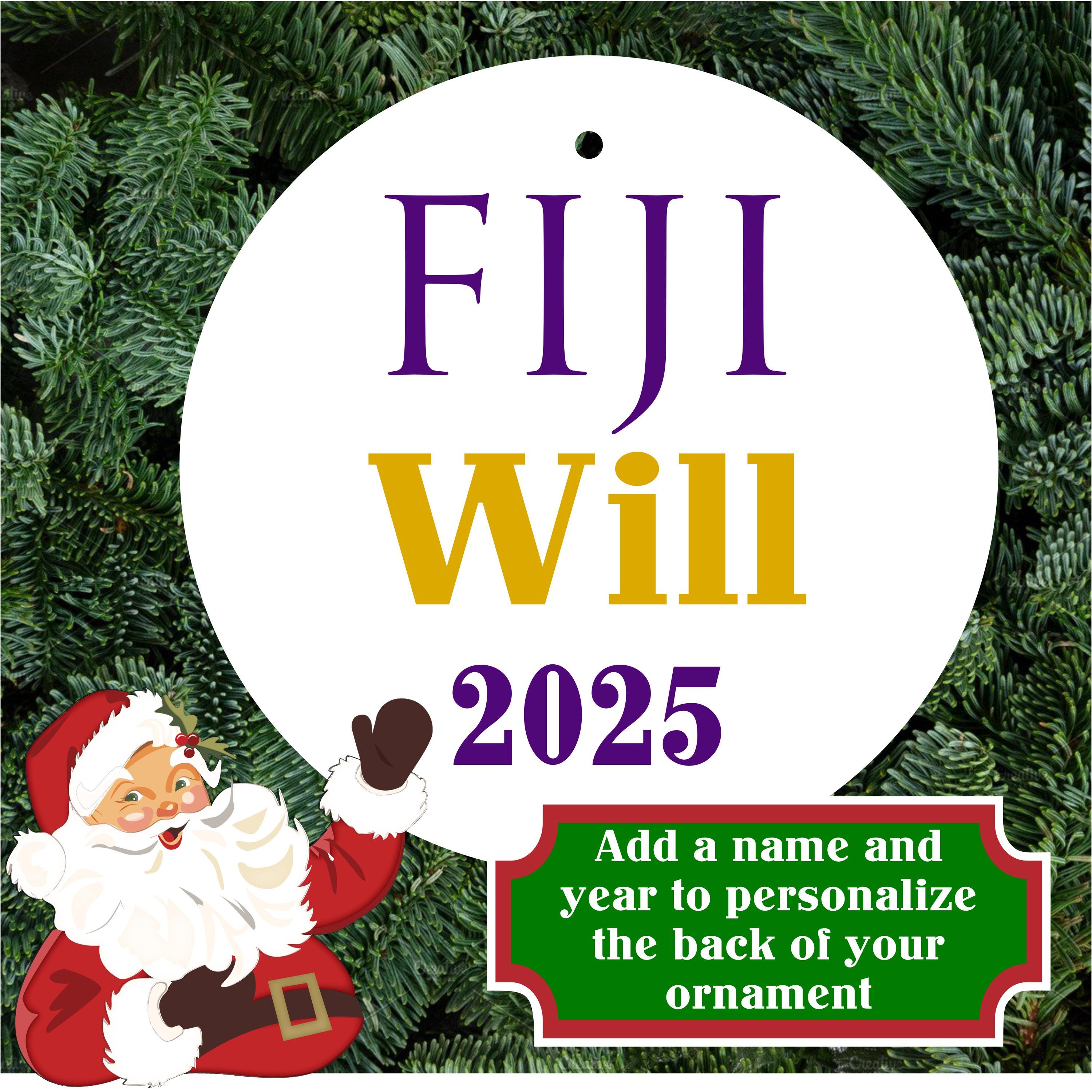 Phi Gamma Delta Fraternity Christmas Ornaments in Official ΦΓΔ Colors ...