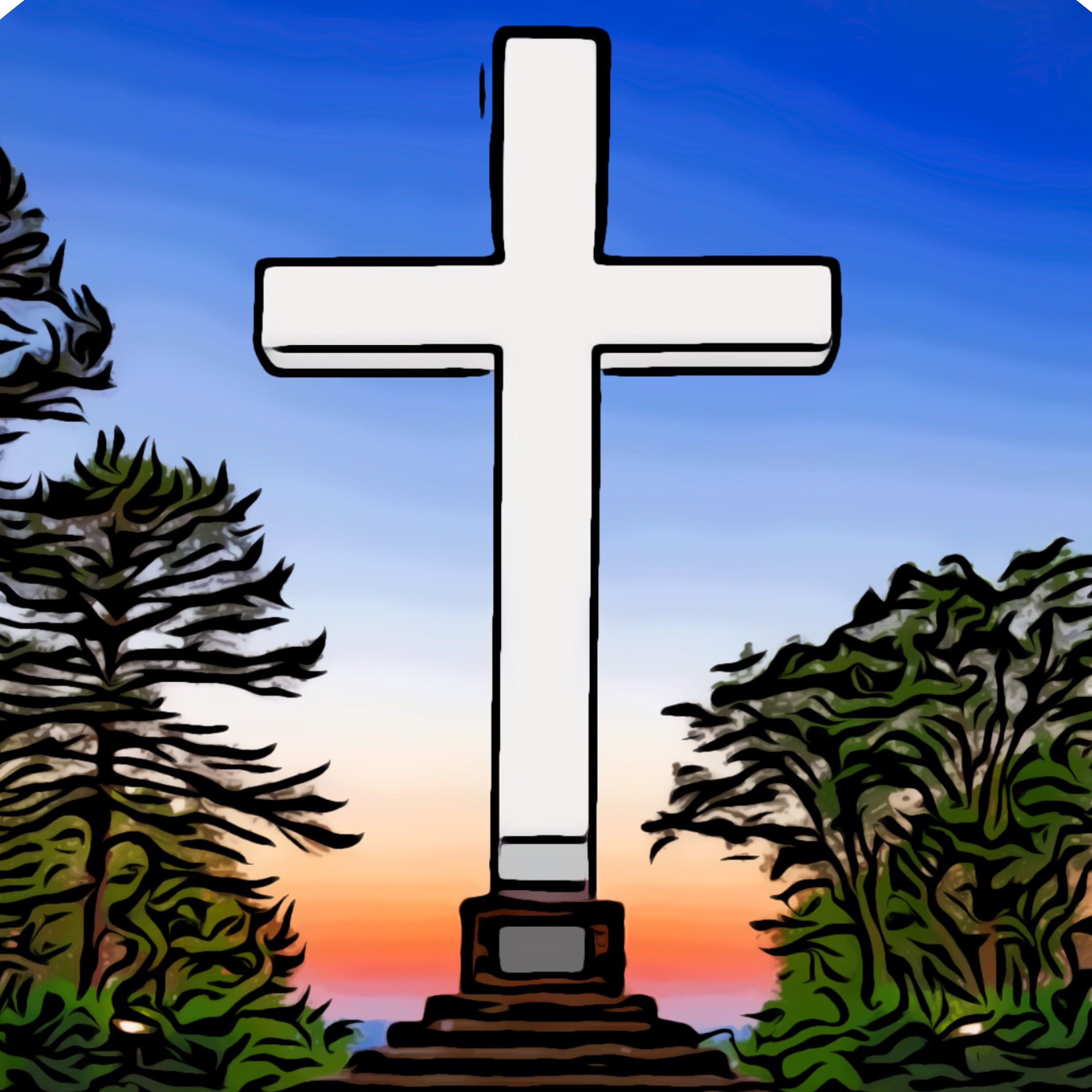 Sewanee All Saint's Chapel and Memorial Cross at the - Etsy
