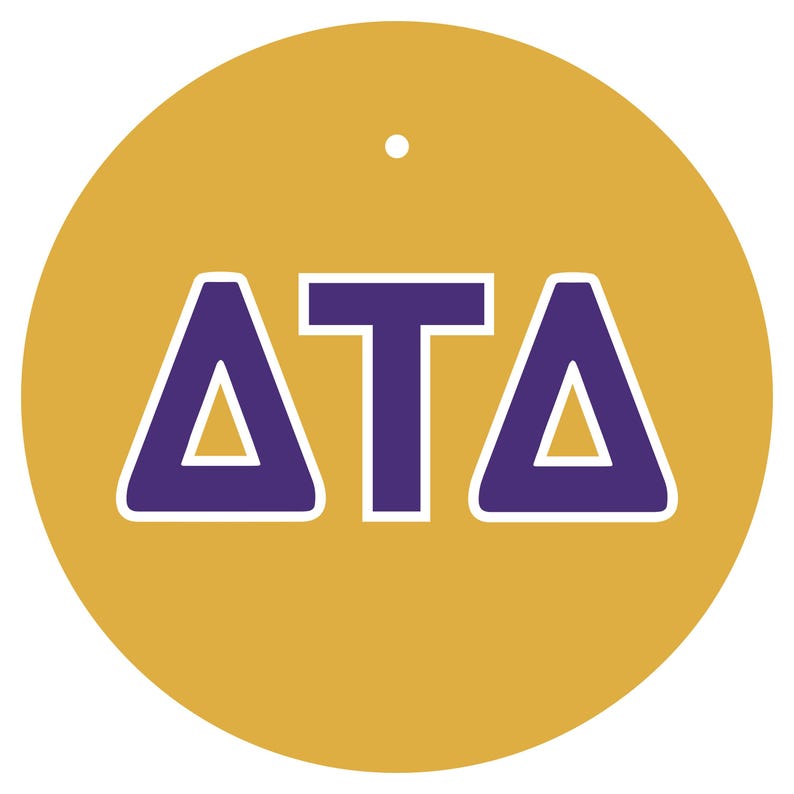 Delta Tau Delta Fraternity Christmas Ornaments in Official ΔΤΔ Colors ...