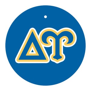 Fraternity Greek Letters Christmas Ornaments in Official Colors for ...