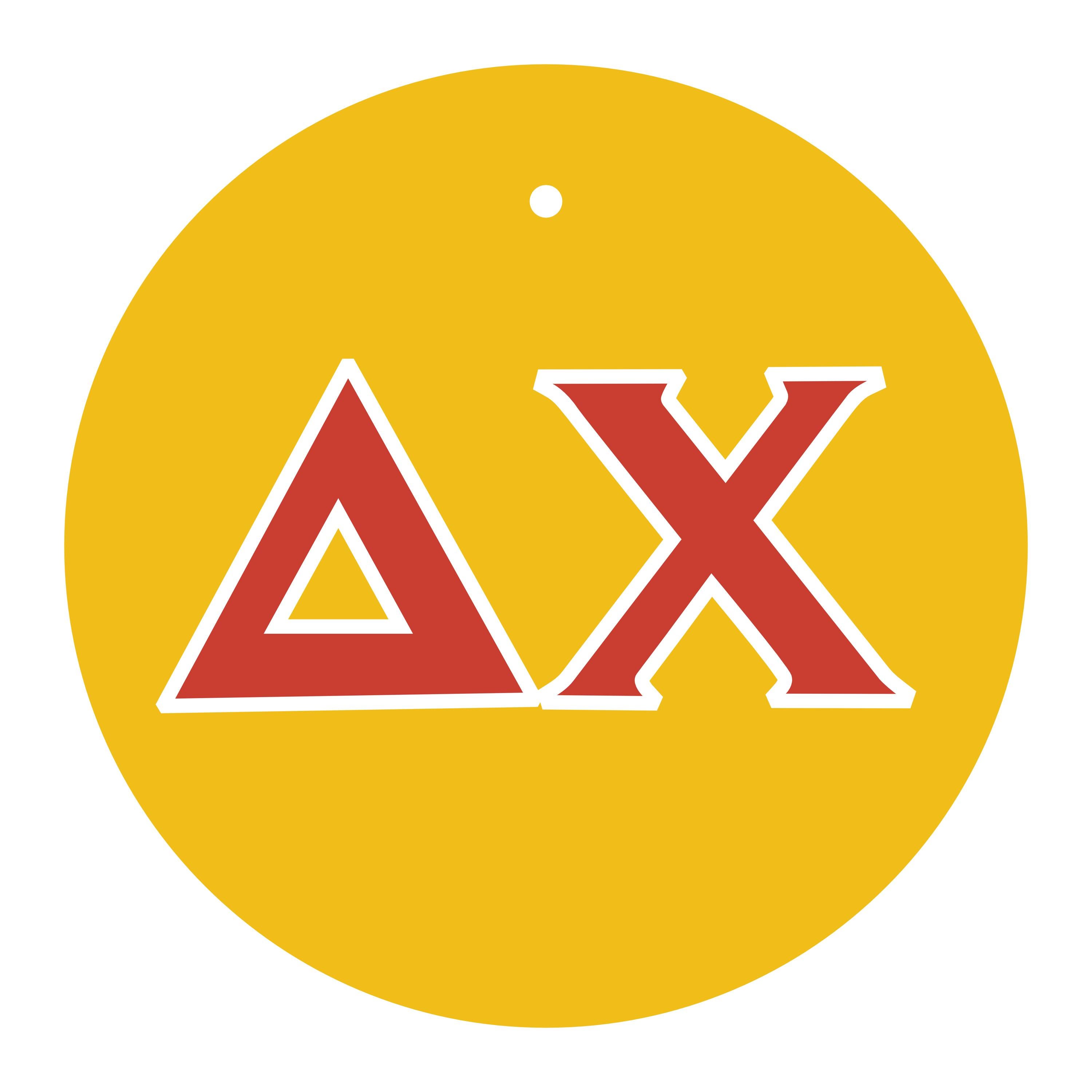 Fraternity Greek Letters Christmas Ornaments in Official Colors for ...