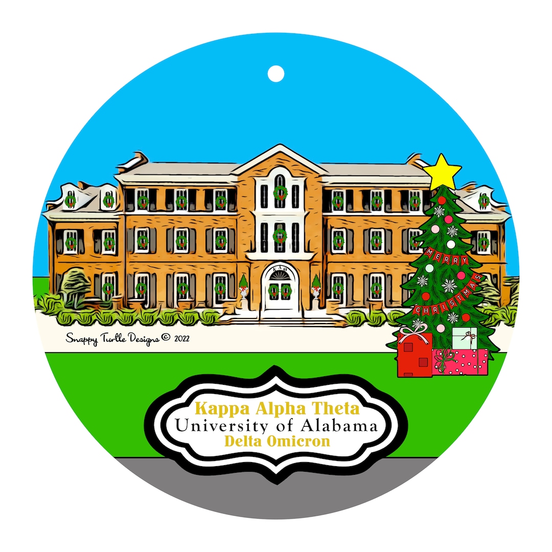 Kappa Alpha Theta Sorority Houses at the University of Alabama ...