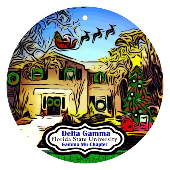 Delta Gamma Sorority House at Florida State University | Etsy