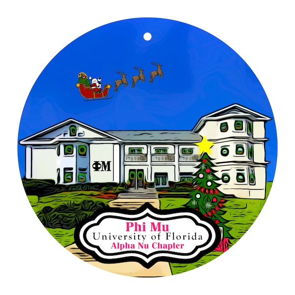 Phi Mu University of Florida - Etsy