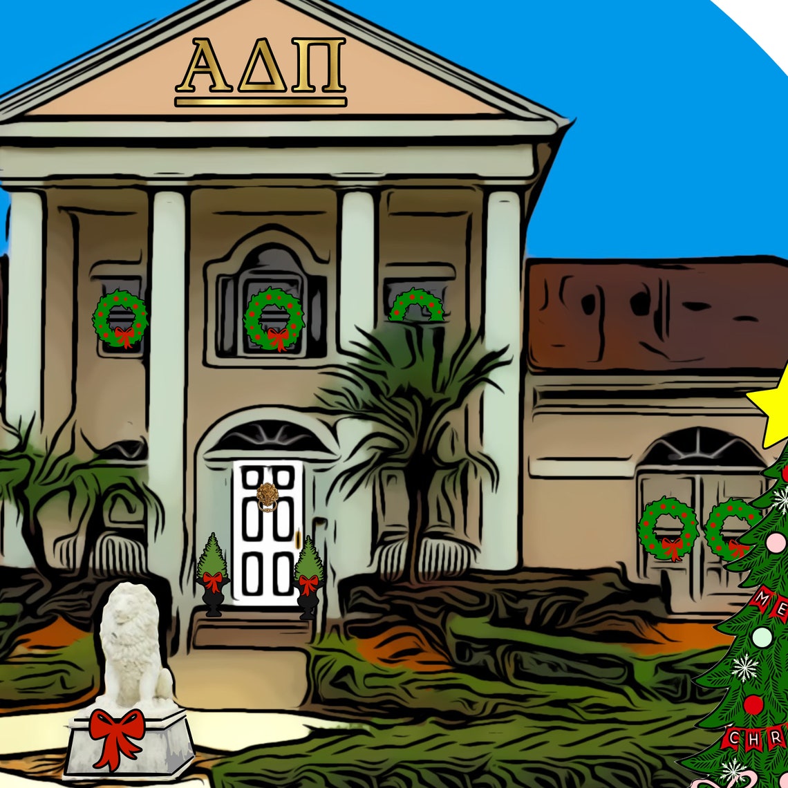 Alpha Delta Pi Sorority House at the University of Central Florida ...