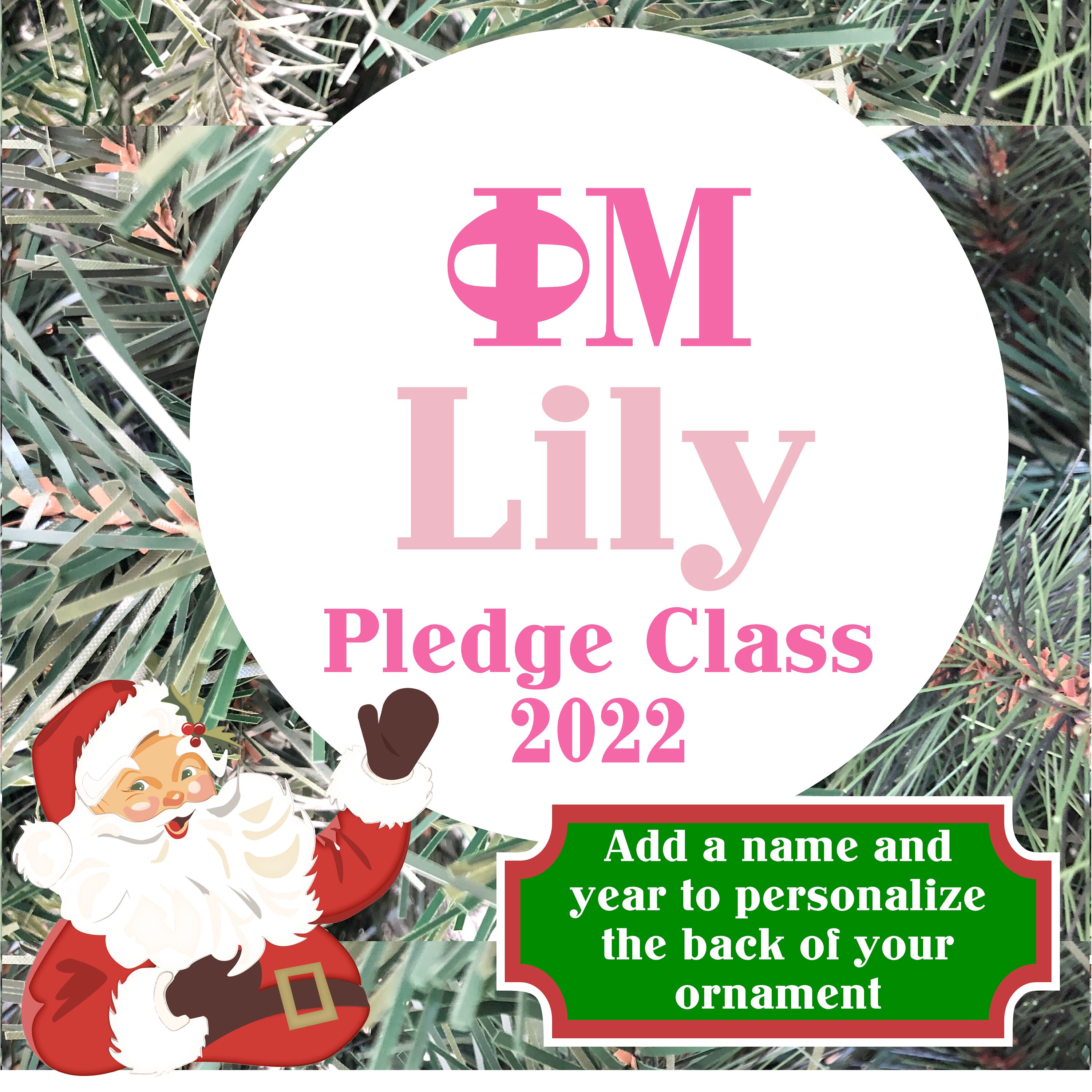 Phi Mu Sorority House at Florida State University Christmas - Etsy