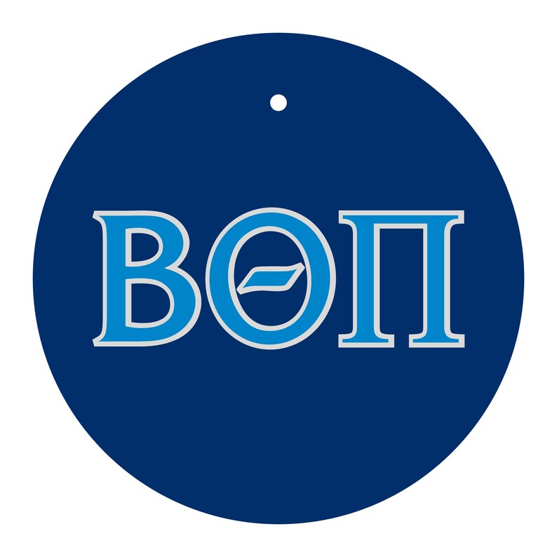 Fraternity Greek Letters Christmas Ornaments in Official Colors for ...
