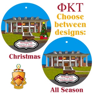 Phi Kappa Tau Fraternity House at the University of Tennessee Christmas ...