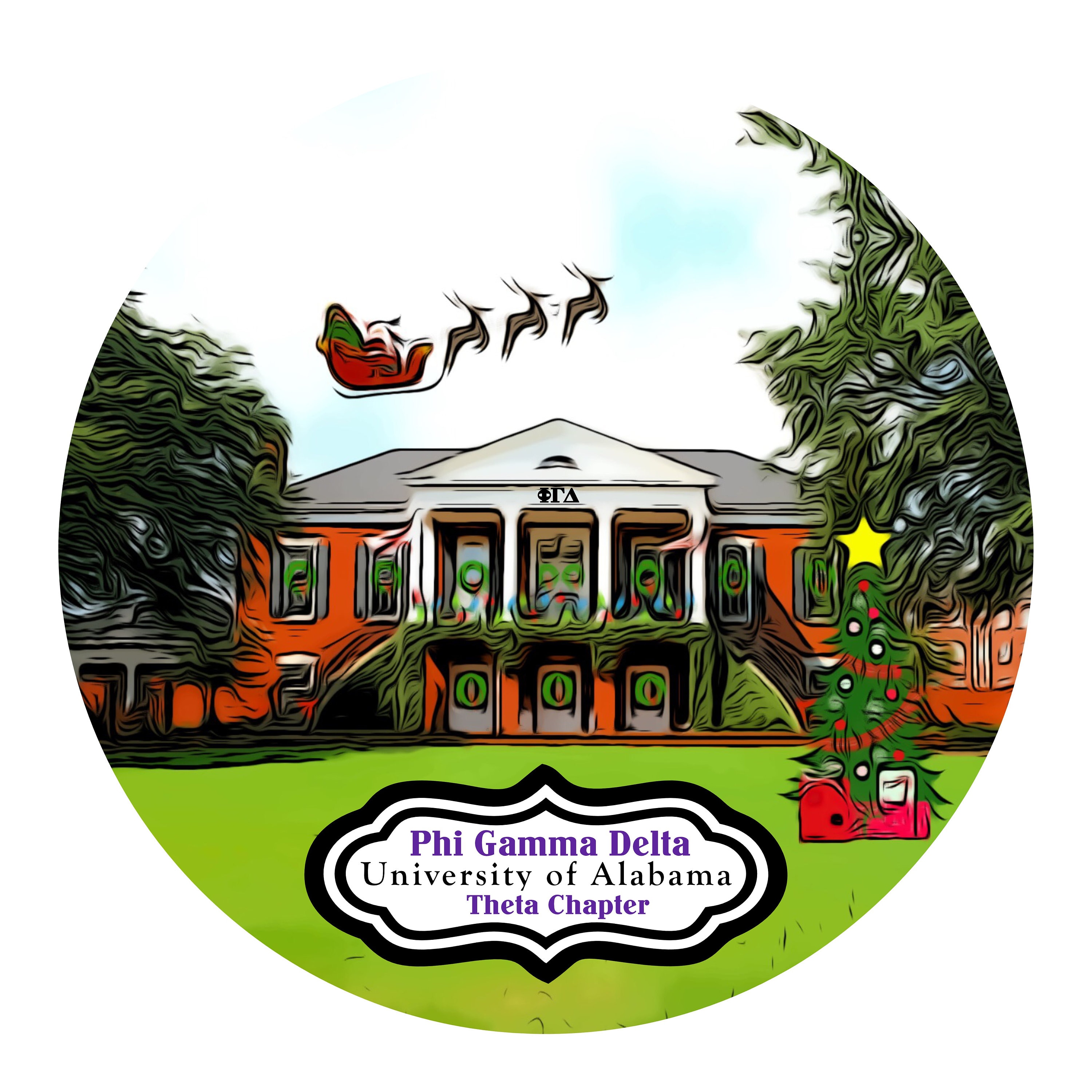 Phi Gamma Delta Sorority Inc Art