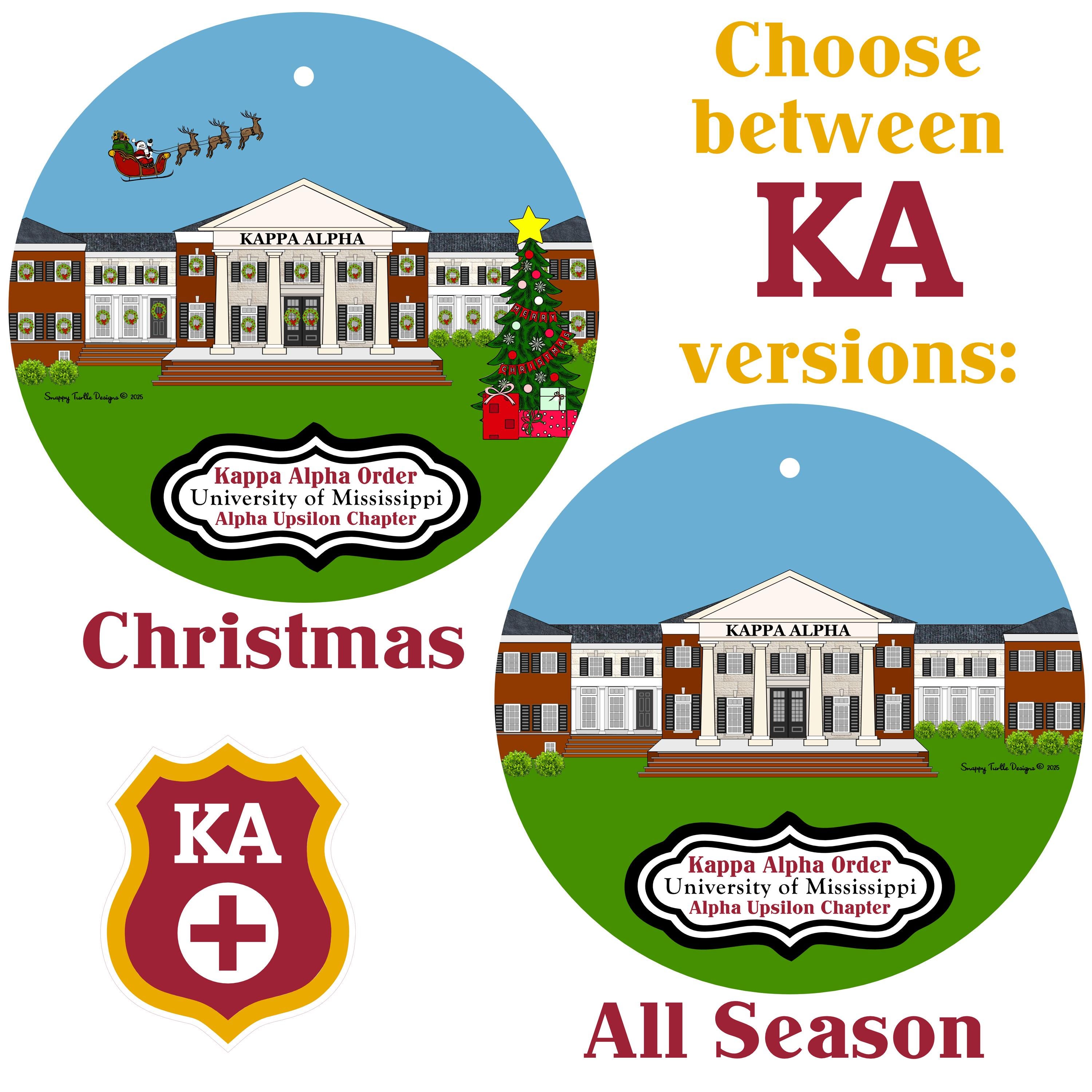 Brand New & Vintage Kappa Alpha Order Fraternity House at University of ...