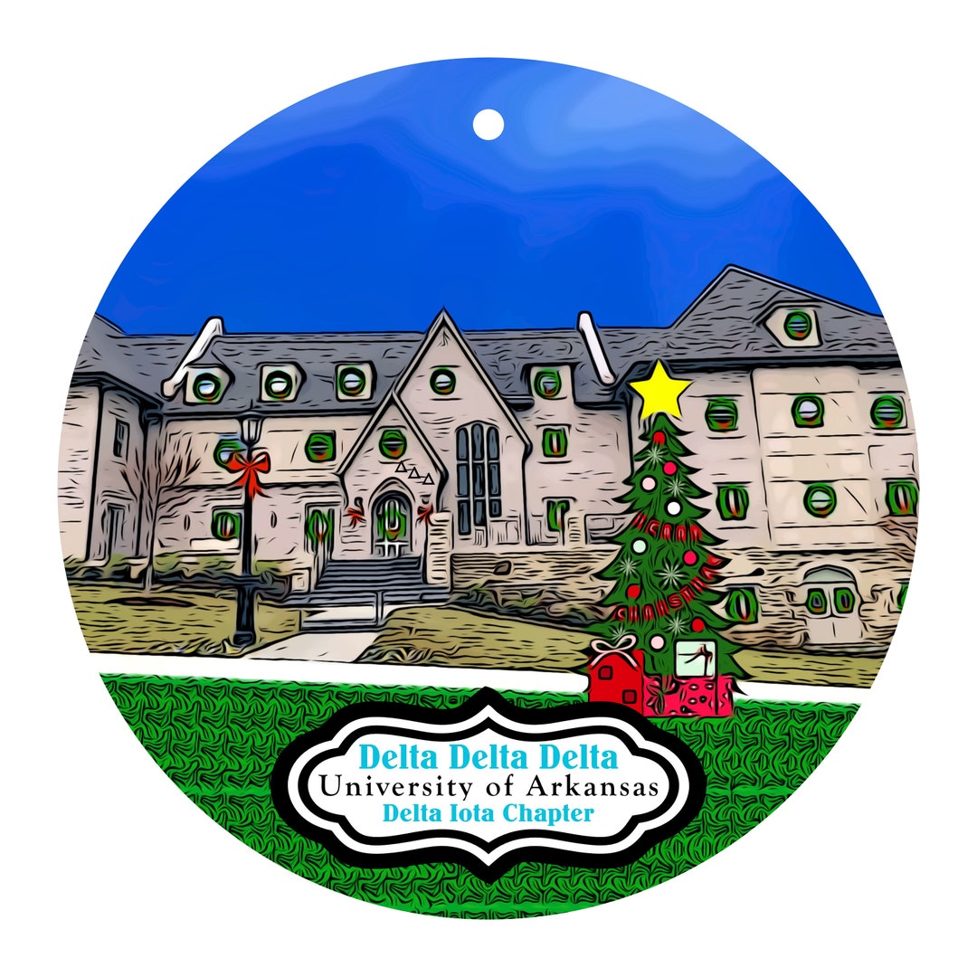 Delta Delta Delta Sorority House at the University of Arkansas ...