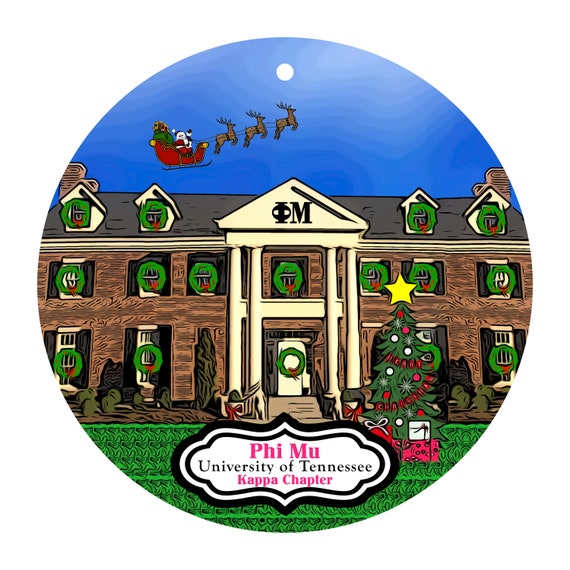 Phi Mu Sorority House at the University of Tennessee Knoxville - Etsy