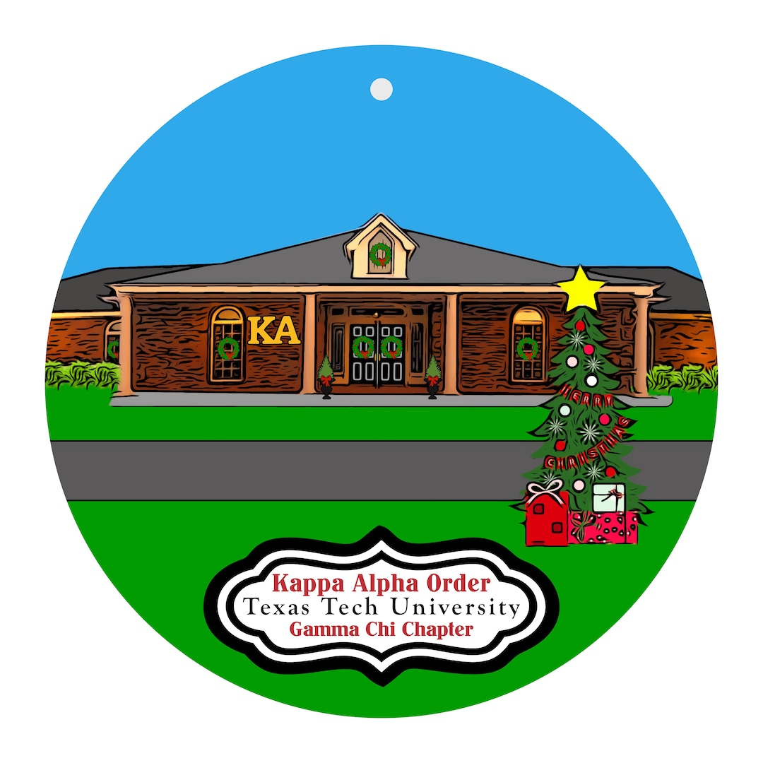 Kappa Alpha Order Fraternity House at Texas Tech University Christmas ...