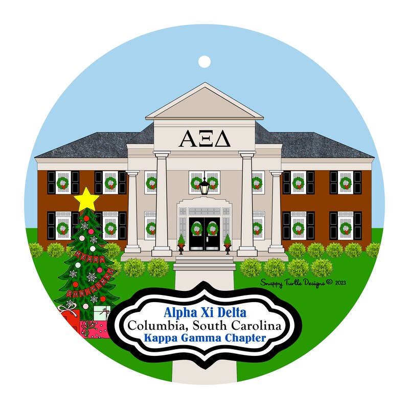 Alpha Xi Delta Letters - Etsy