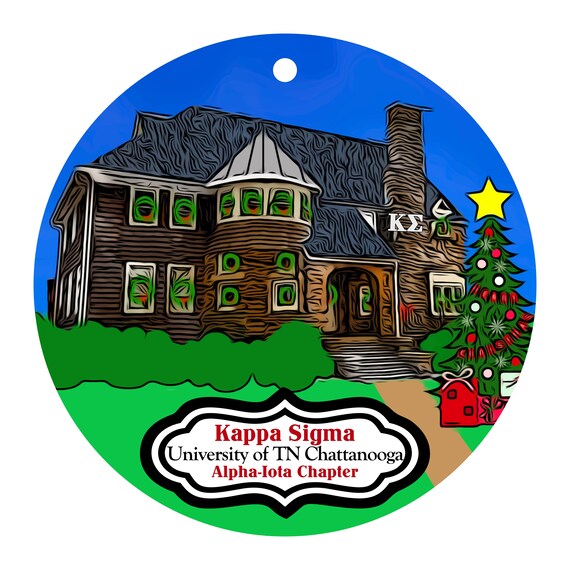 Kappa Sigma Fraternity House at the University of Tennessee at - Etsy