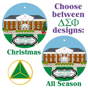 Delta Sigma Phi Fraternity House in Tuscaloosa, Alabama Christmas and ...