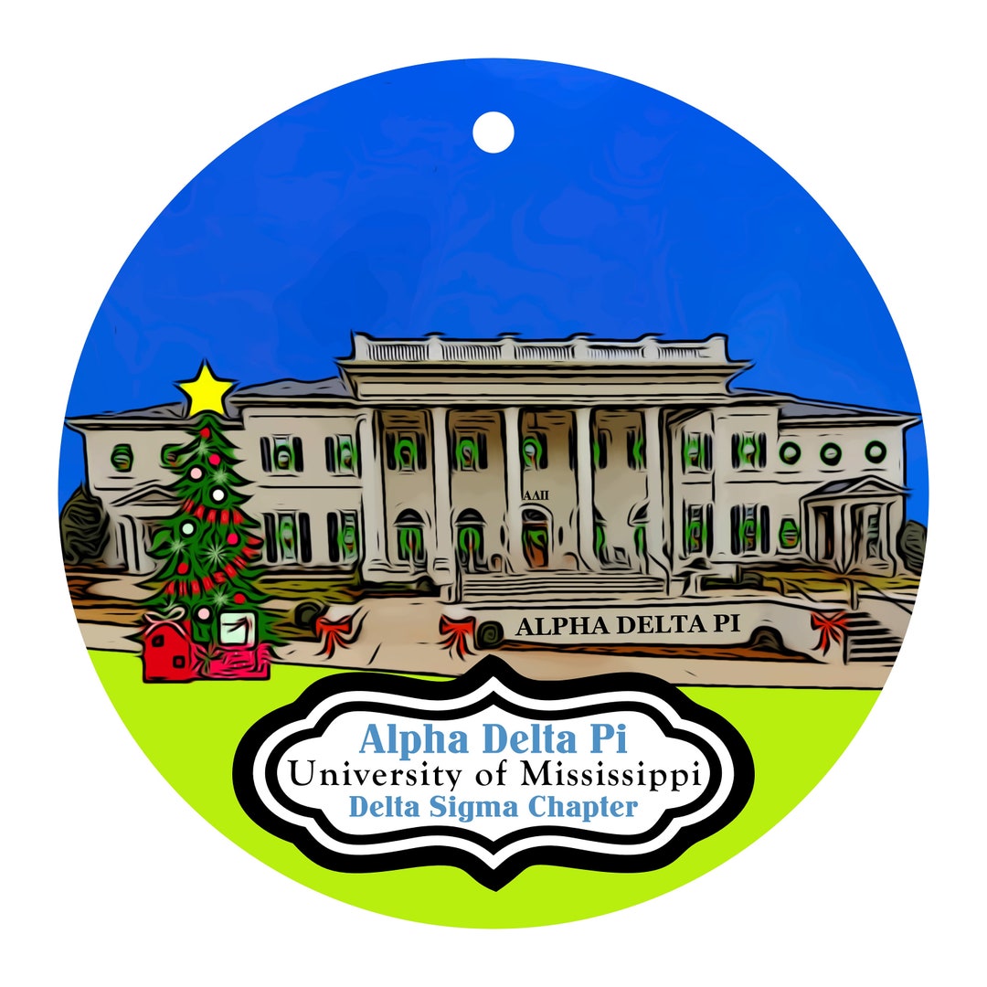 Alpha Delta Pi Sorority House at the University of Mississippi ...