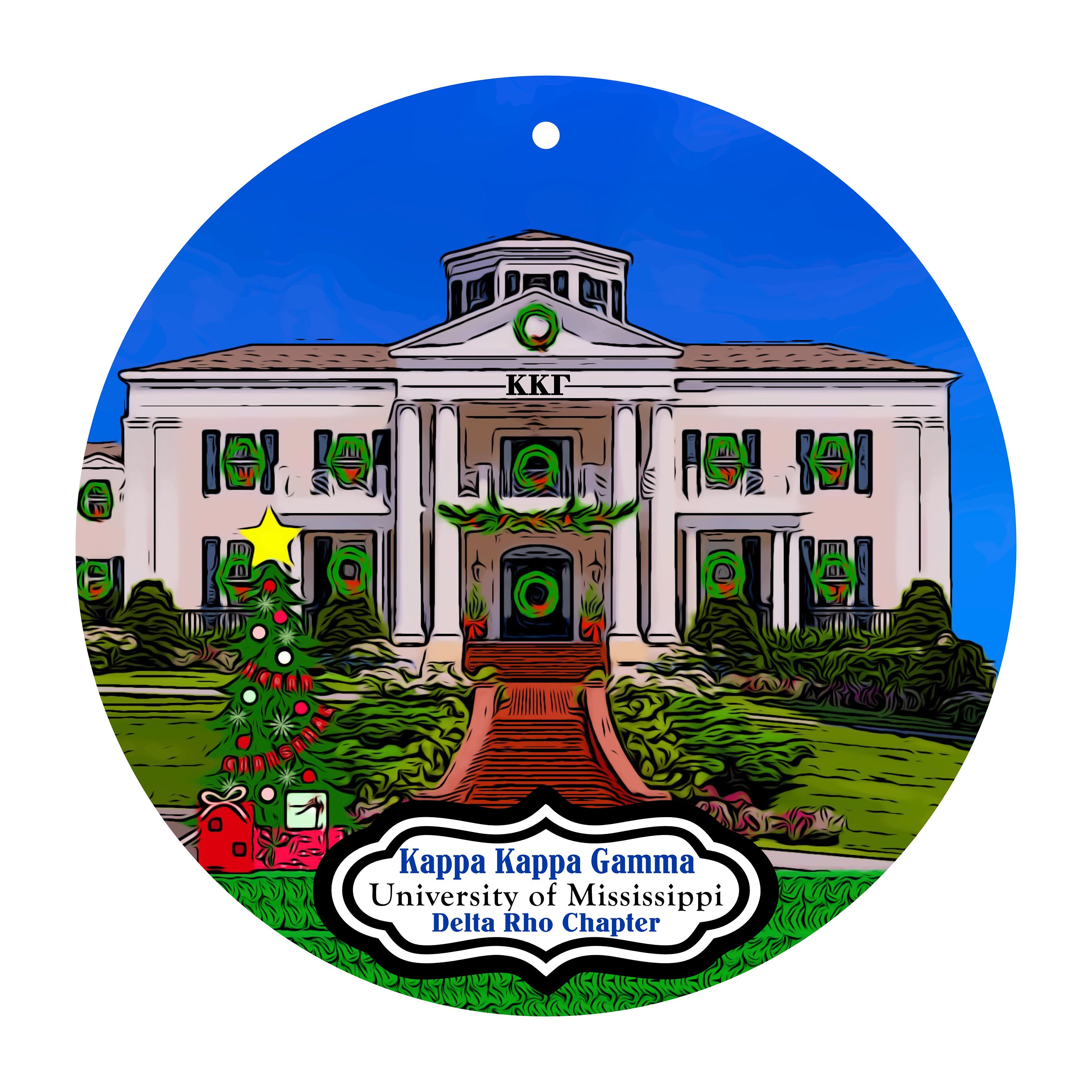 Kappa Kappa Gamma Sorority House at the University of - Etsy