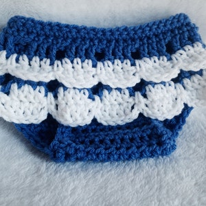 Crochet PATTERN - Ruffled Diaper Cover, Crochet Baby Skirt Pattern ...
