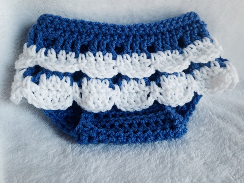 Crochet PATTERN - Ruffled Diaper Cover, Crochet Baby Skirt Pattern ...