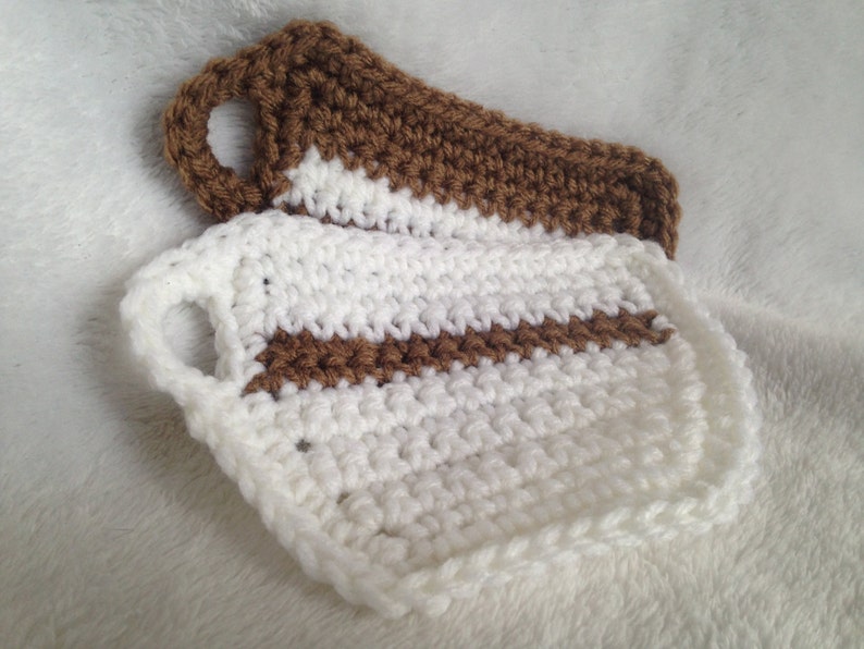 Crochet PATTERN Coffee Cup Coaster Beginner Crochet Etsy crochet-pattern-coffee-cup-coaster-beginner-crochet-etsy