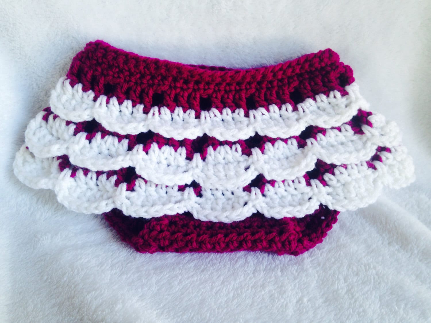 Crochet PATTERN - Ruffled Diaper Cover, Crochet Baby Skirt Pattern ...