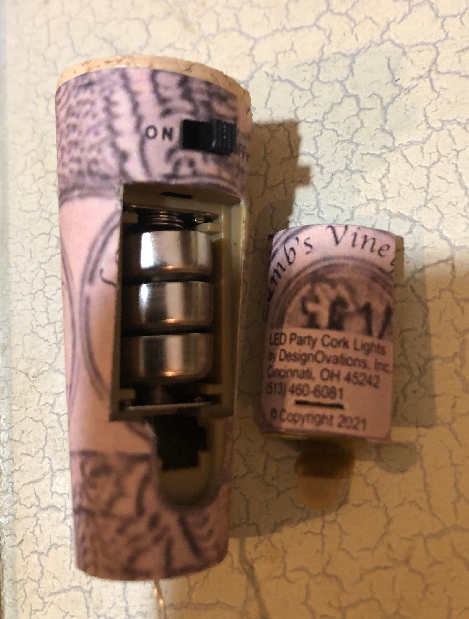 6 - LED Real Looking Wine Cork String Fairy Lights, Party Favors ...