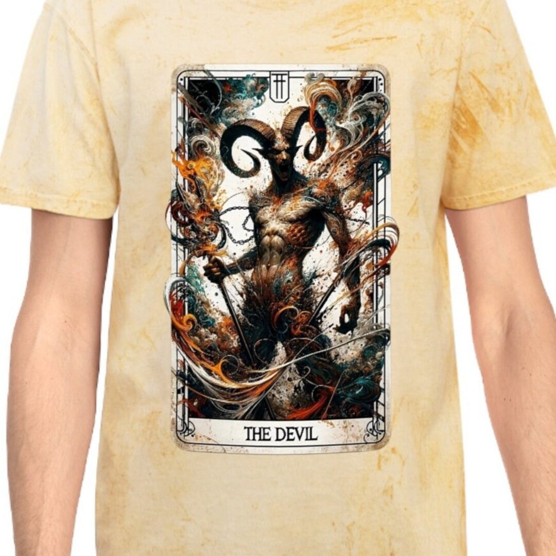 Embrace Change the Devil Tarot Gothic Alchemy Art Symbol Shirt Mystical ...