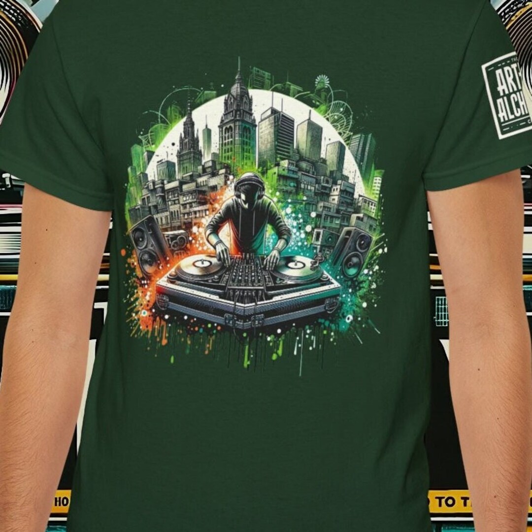 Rave Outfit Vintage Hip Hop Artist Shirts Vinyl Record T Shirt Music ...