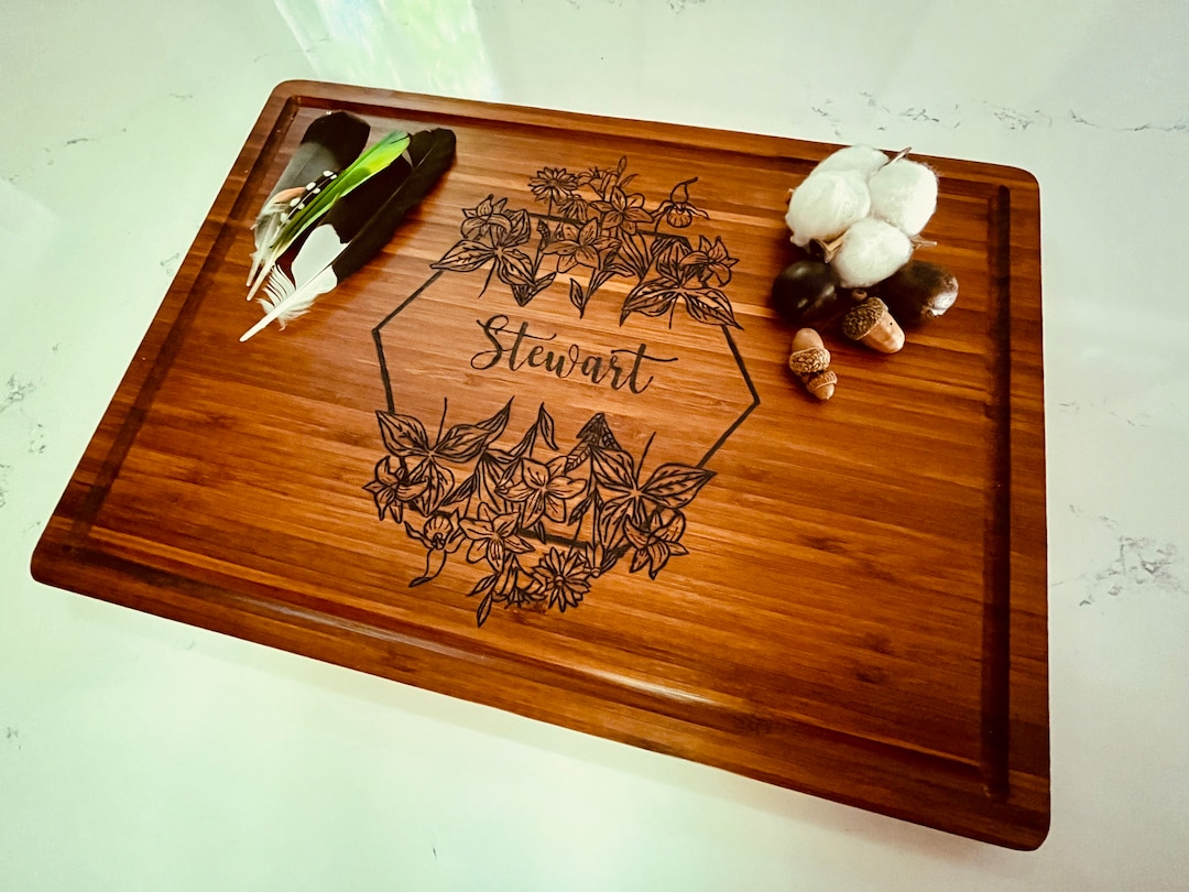 Custom Wood-burned Cutting Board - Etsy