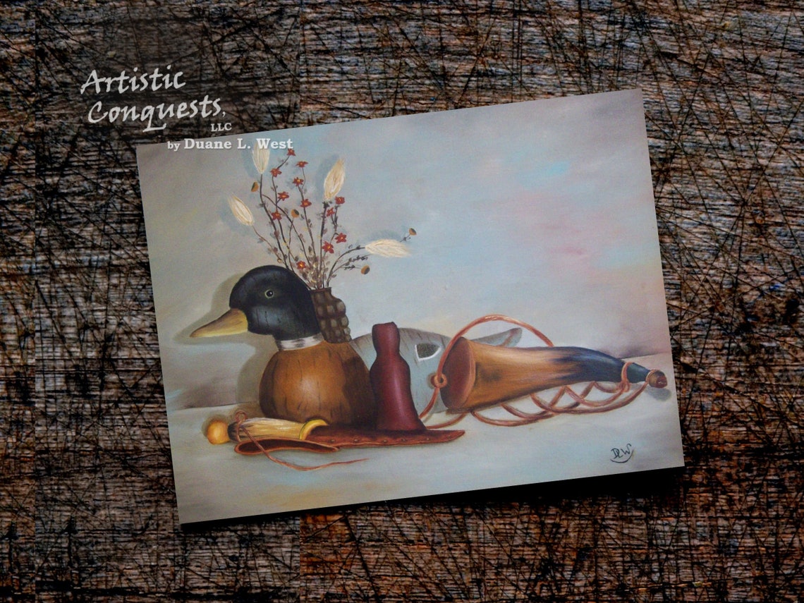 Personalized GREETING CARD Duck Decoy Card / Duck Hunting /fathers Day ...