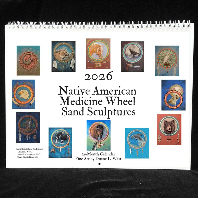 Native American 2026 Calendars - Etsy