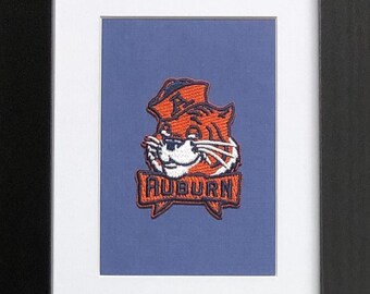 LSU Tigers Framed Vintage Embroidered Patch - Etsy