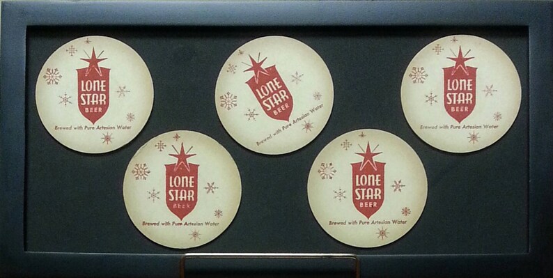 Texas Longhorns lone Star Vintage Beer - Etsy