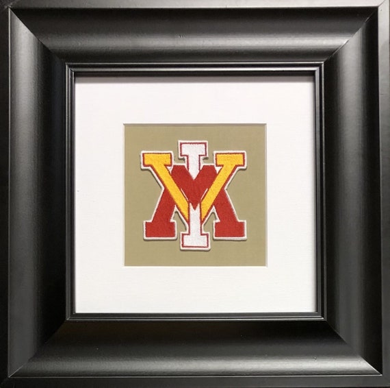 VMI Keydets Framed Vintage Embroidered Patch | Etsy