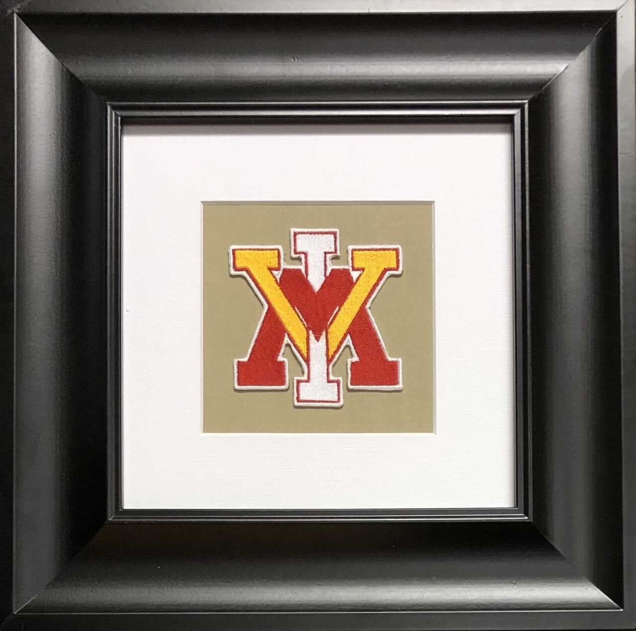 VMI Keydets Framed Vintage Embroidered Patch | Etsy