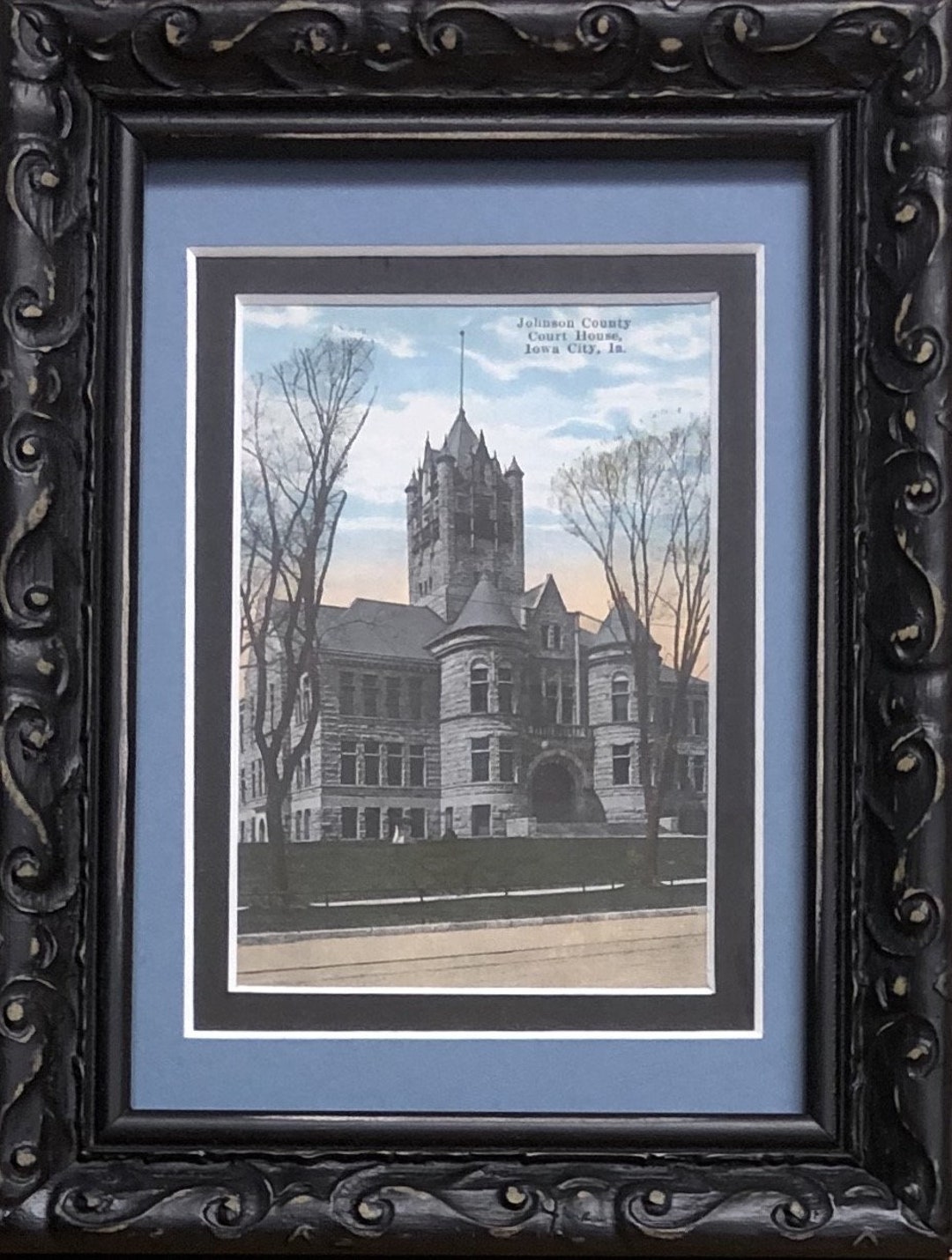 Iowa Hawkeyes johnson County Courthouse Framed - Etsy
