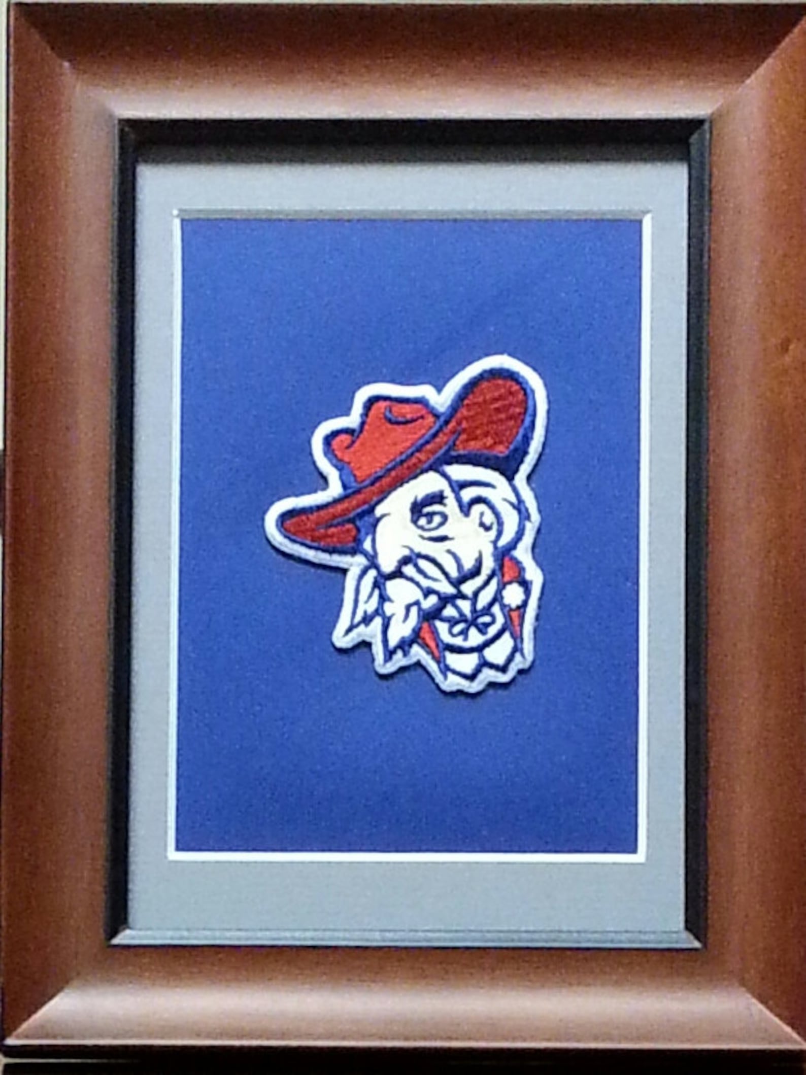 Ole Miss Rebels Framed Vintage Embroidered Patch - Etsy