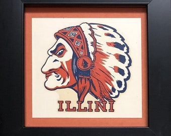 Fighting Illini Decal - Etsy