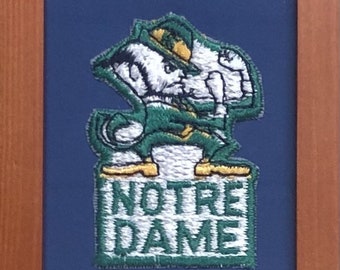 Notre Dame Fighting Irish Patch - Etsy