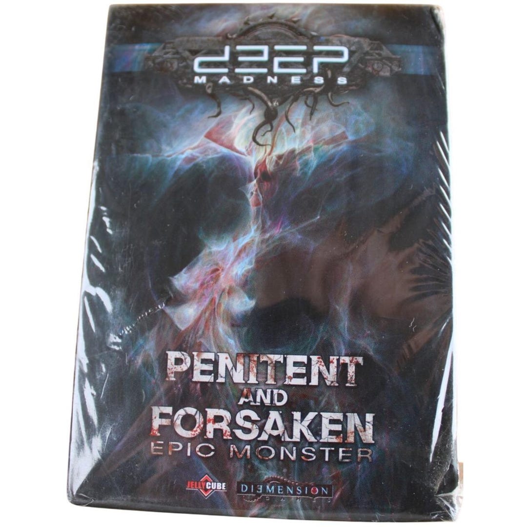 Deep Madness Board Game Expansion Penitent and Forsaken Epic Monster ...