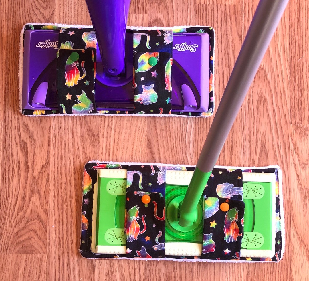 Washable Mop Pad /wet-dry Mop Pad /reusable Mop Pads / Green Cleaning ...