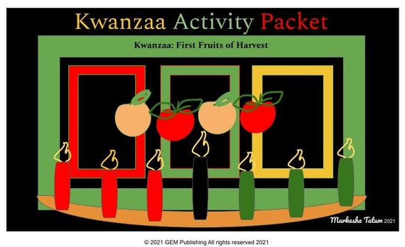 Kwanzaa Activity Packet for Kids 4-13 | Etsy