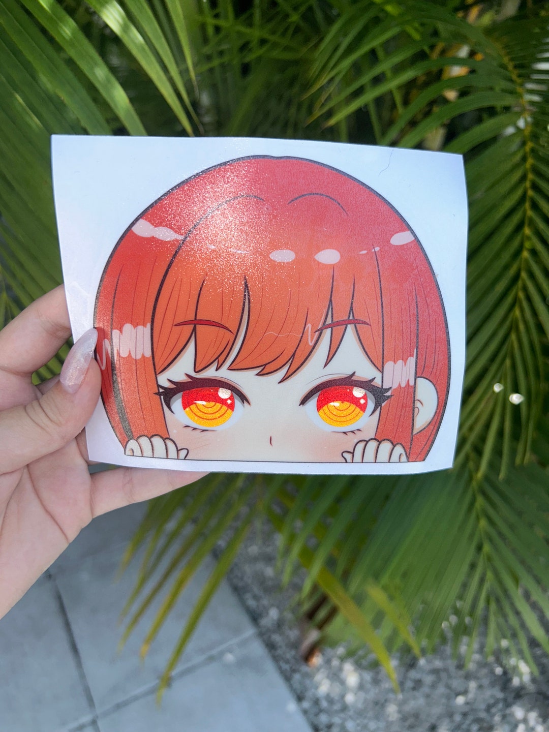 Anime Sticker/ Devil Hunter// Maki Ma //car Decal Peeker Sticker •spot ...