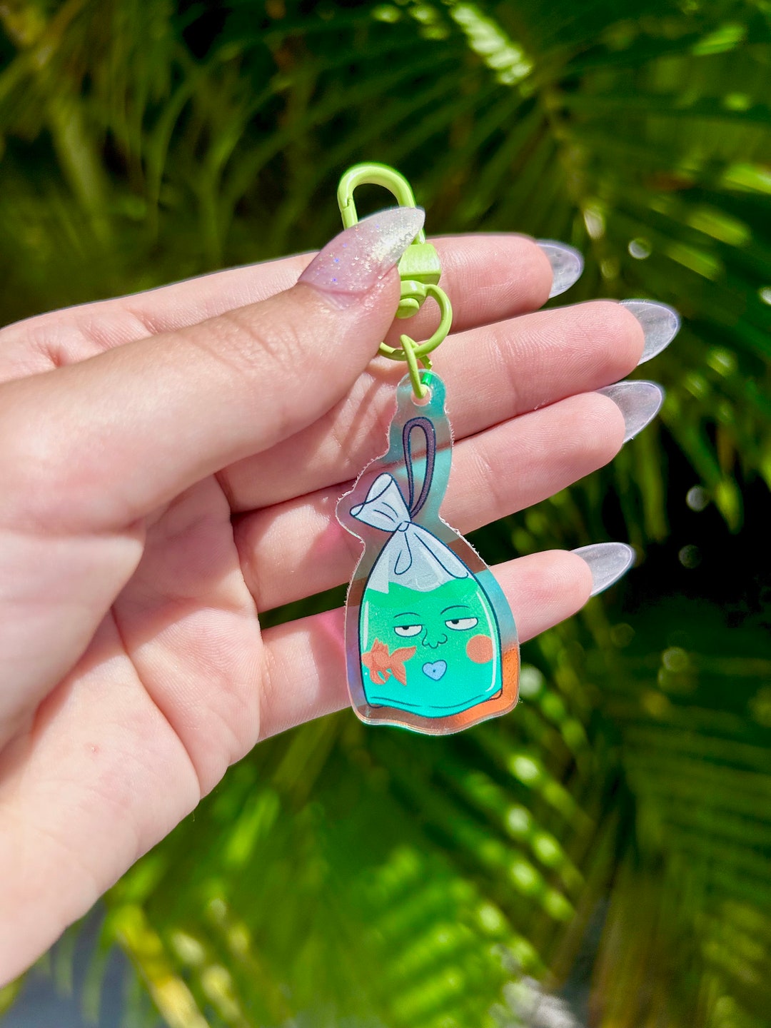 Anime Mob Psycho 100 Summer Dimple Holographic Acrylic Keychain Charm ...