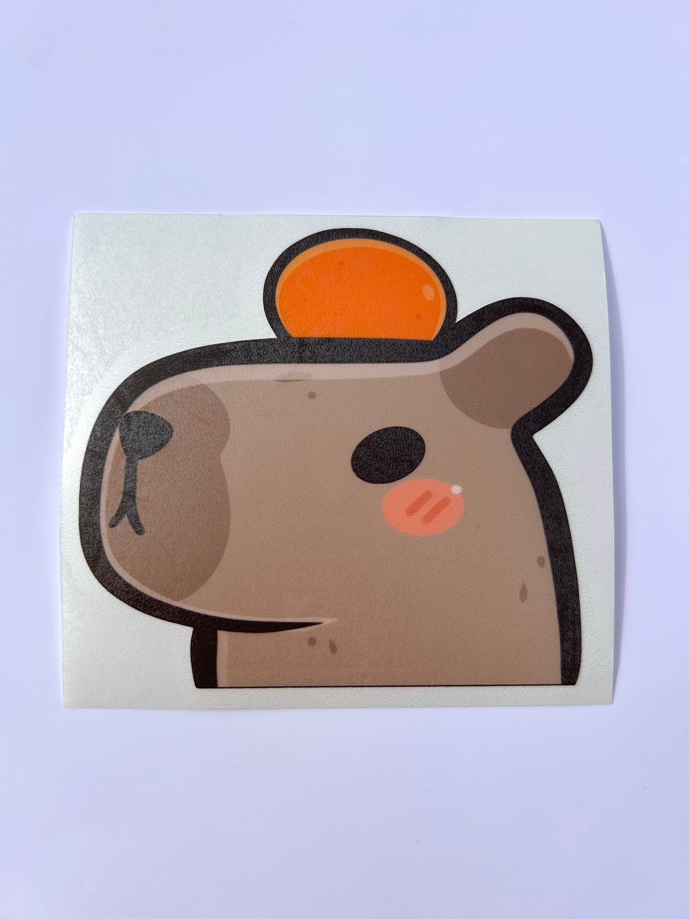 Cute Capybara Stickers Vinyl Decals Waterproof Stickers - Etsy