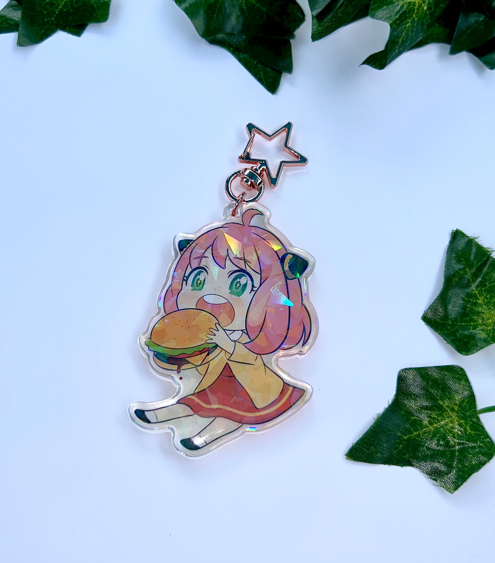 Anya Holographic Acrylic Charm | Anya Keychain | Telepath Girl ...