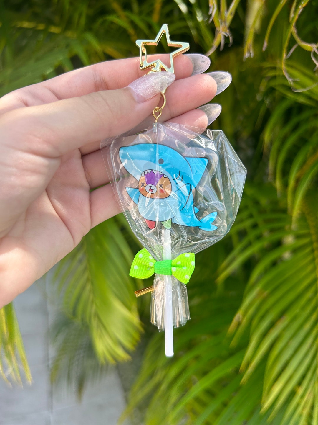 ACNH Stitches Villager Lollipop Charm|| 2" Double Sided Acrylic Charm ...